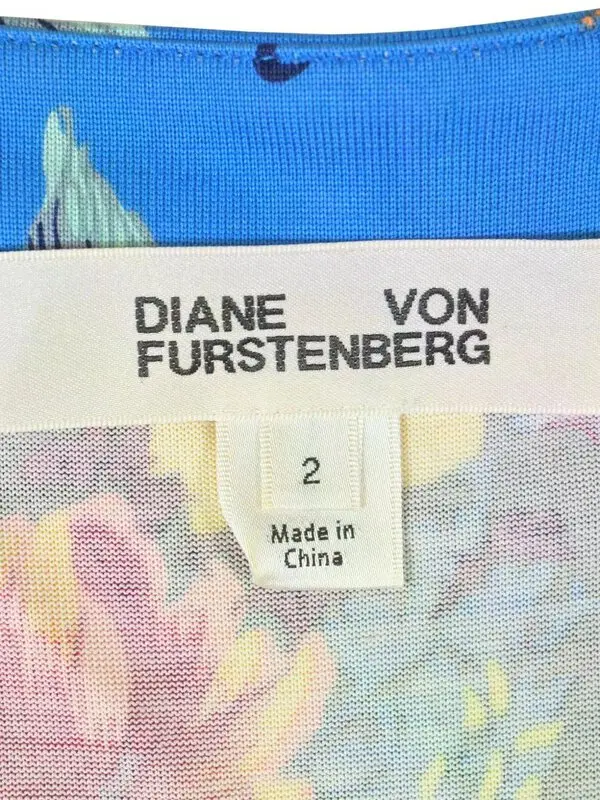 Diane Von Furstenberg Floral-print Wrap Dress