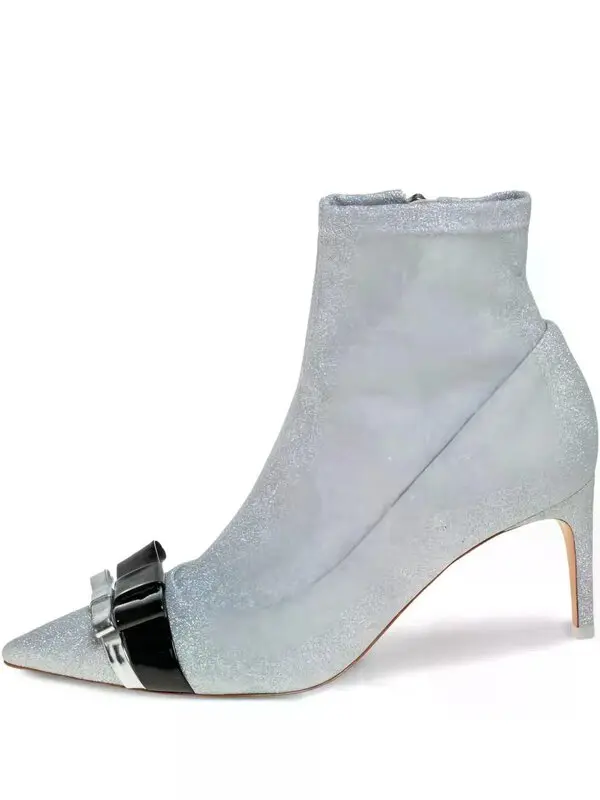 SOPHIA WEBSTER 75mm Andie Glittered Ankle Boots