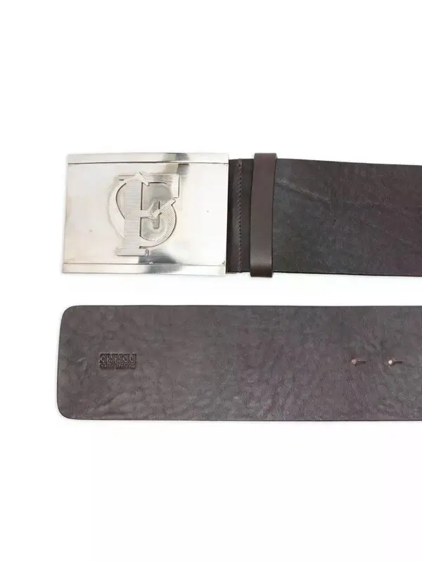 Gianfranco Ferre 2000s Logo-buckle Belt