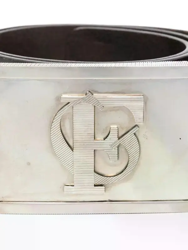 Gianfranco Ferre 2000s Logo-buckle Belt