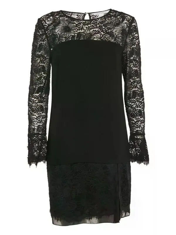 Diane Von Furstenberg Lavana Lace-trim Dress