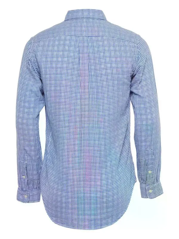 Polo Ralph Lauren Gingham Cotton Shirt - Blue