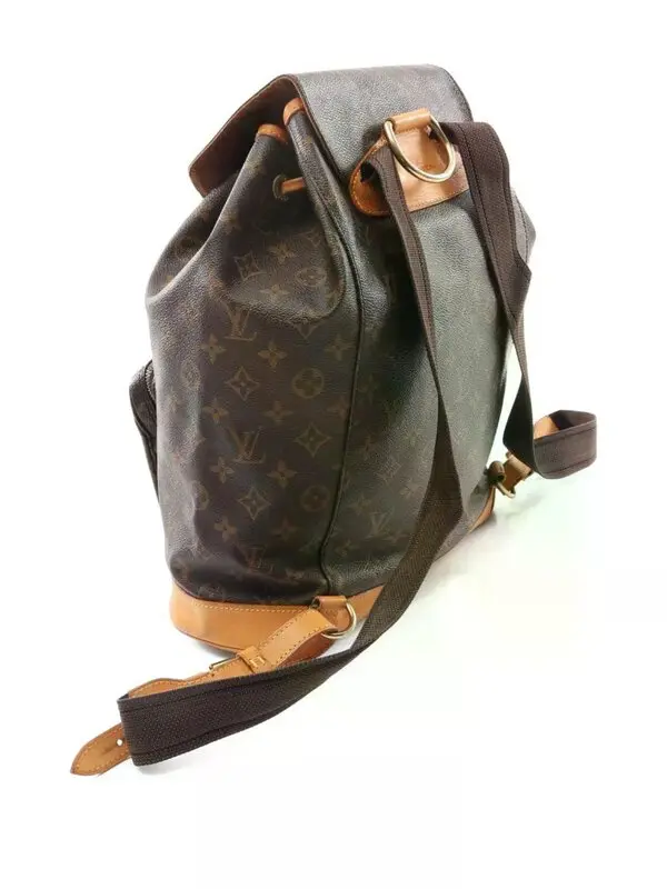 LOUIS VUITTON 1995 Montsouris Gm Monogram Backpack