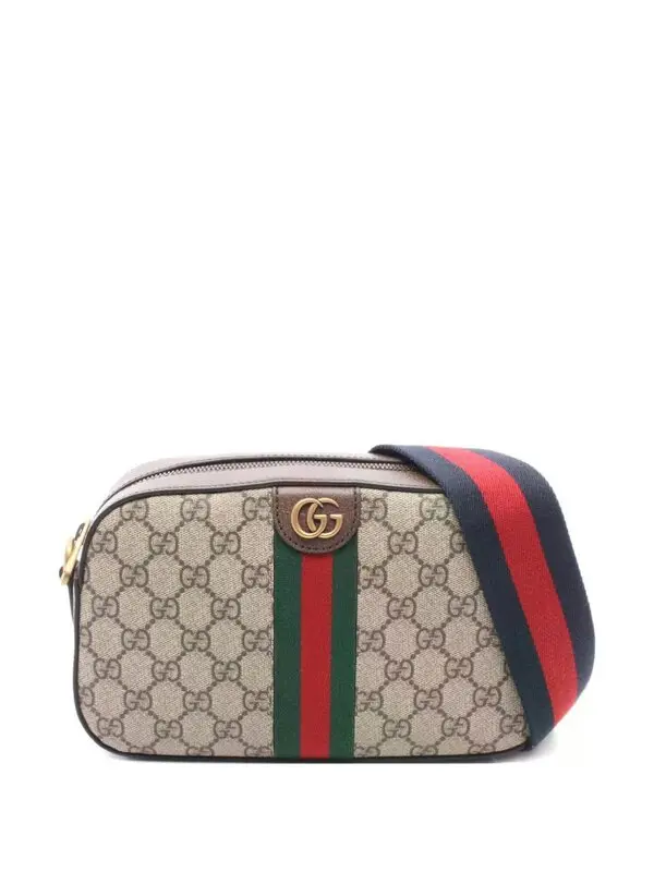 Gucci Ophidia Gg Supreme Crossbody Bag - Beige, Brown, Multicolor
