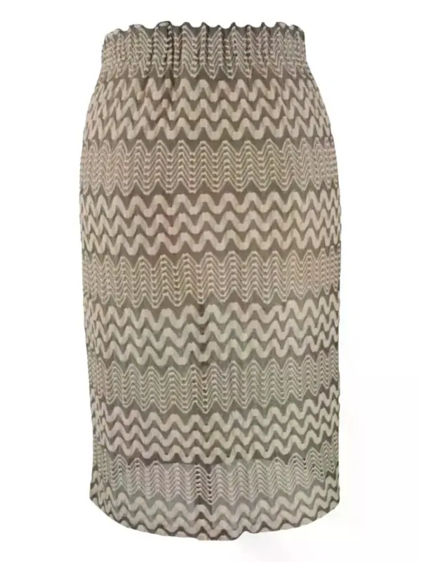 Missoni Zig-zag Pencil Skirt