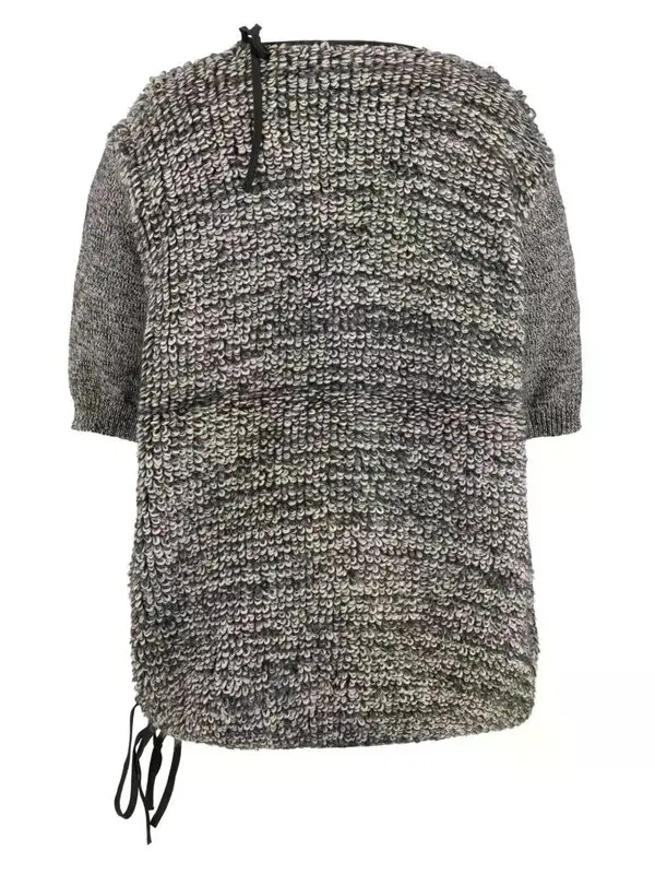 Gianfranco Ferre Short-sleeve Wool Top