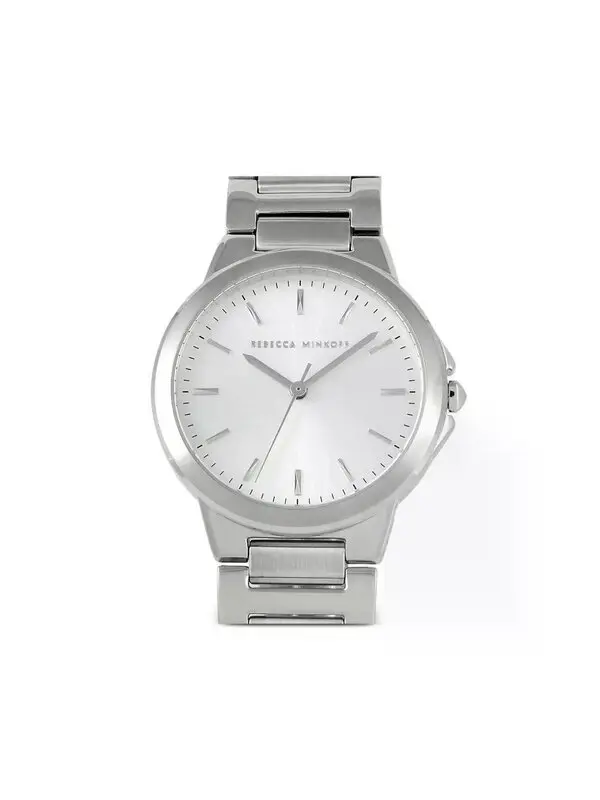 Rebecca Minkoff Cali Stainless Steel 34mm - White