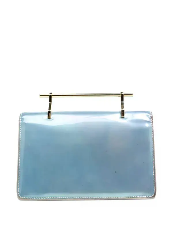 M2malletier Ombré-effect Patent-leather Top Handle Handbag