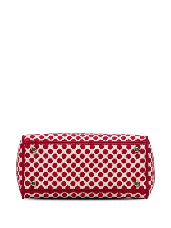 Dior Lady D-lite Handbag - Red