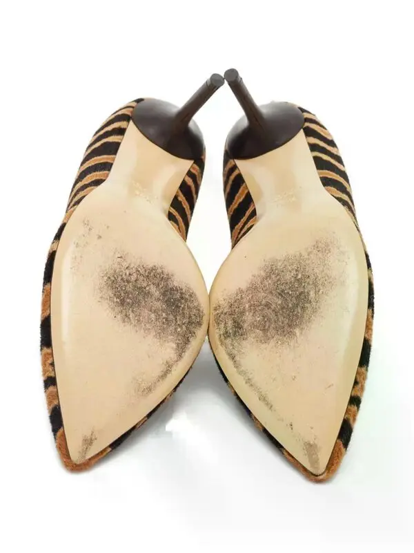 Gucci 110mm Animal-print Pumps
