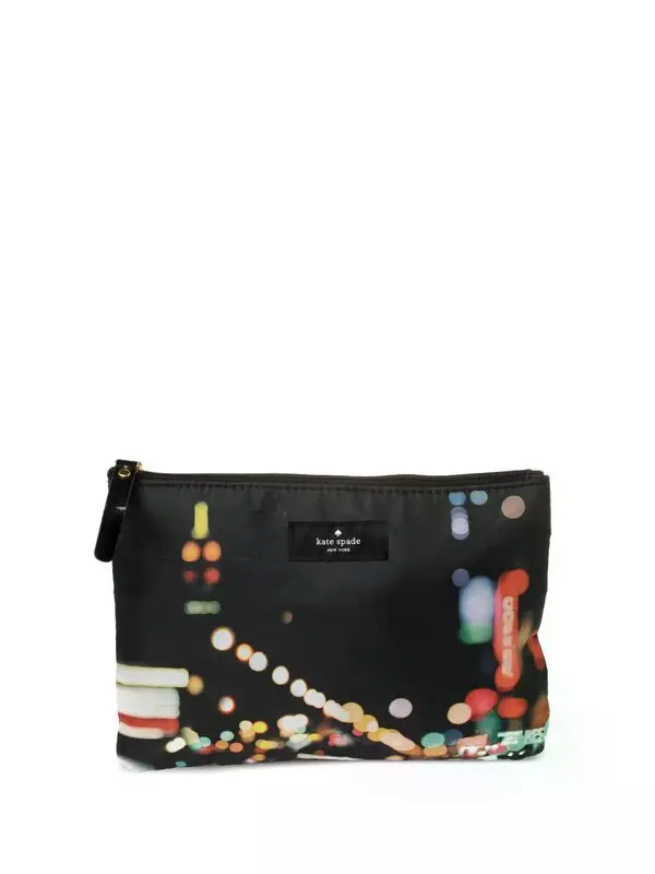 Kate Spade New York Graphic-print Clutch Bag
