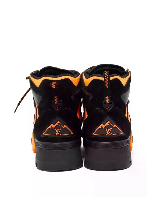 LOUIS VUITTON Logo-patch Boots