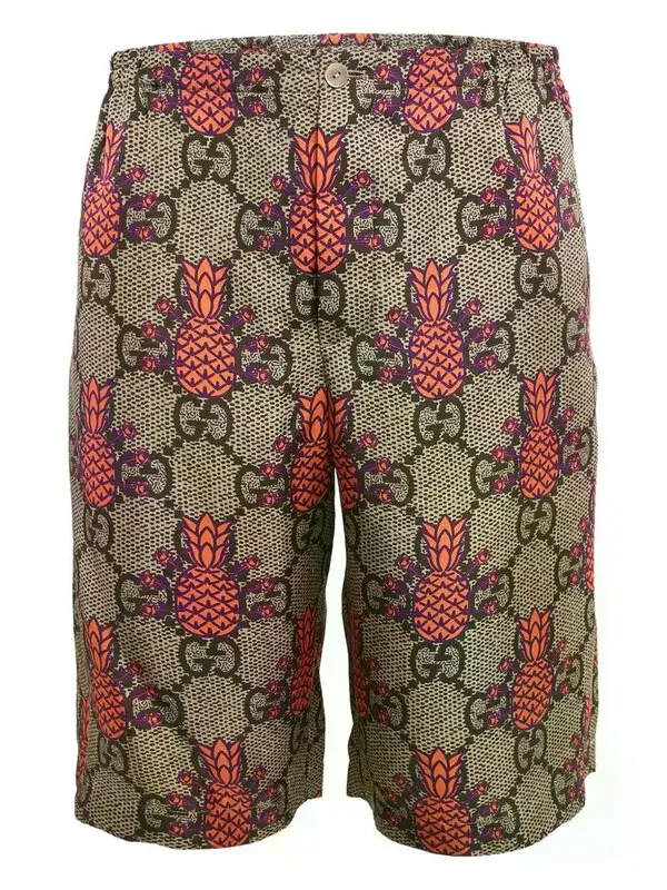 Gucci Gg Pattern Shorts