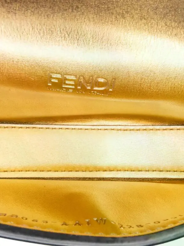 Fendi Mini Leather Cookie Hobo Handbag