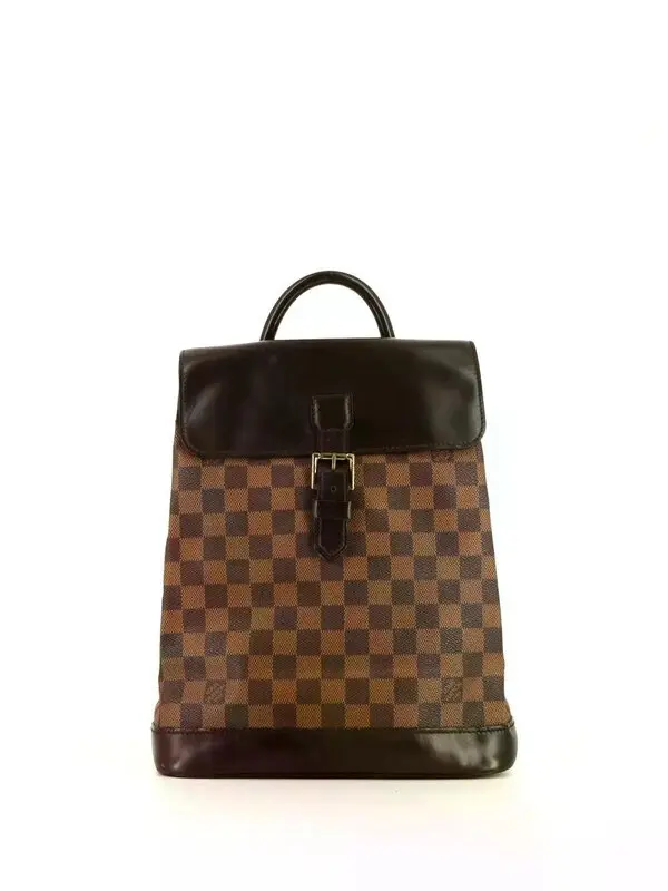 LOUIS VUITTON Damier Ebene Soho Backpack