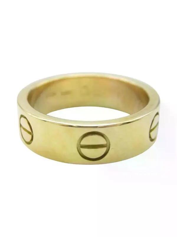 Cartier 18k Yellow Love Ring - Gold