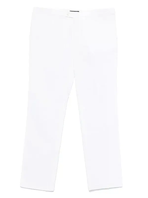 Versace 2000s Low-waist Trousers - White