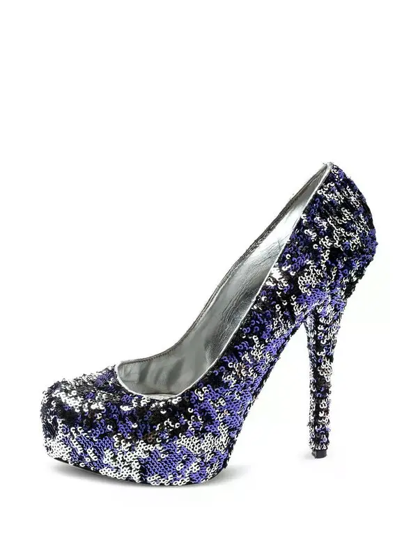 Dolce & Gabbana 150mm Sequin-embellished Heeled Pumps
