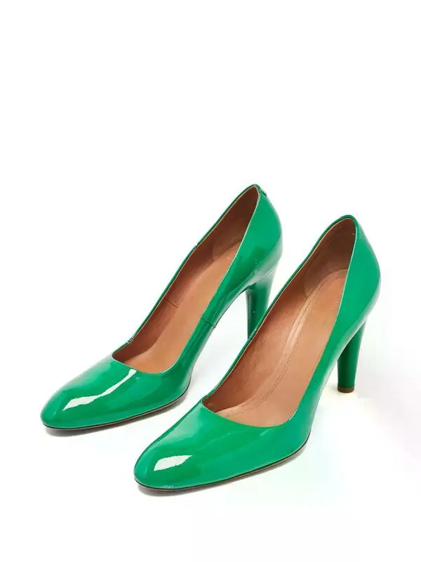 Celine 90mm Leather Pumps