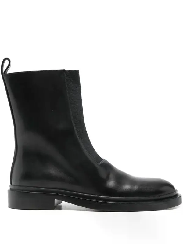 JIL SANDER Chunky Leather Boots