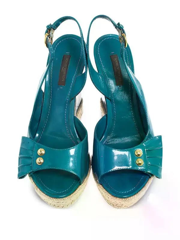 LOUIS VUITTON 120mm Leather Sandals