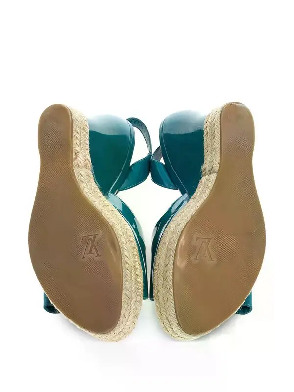 LOUIS VUITTON 120mm Leather Sandals