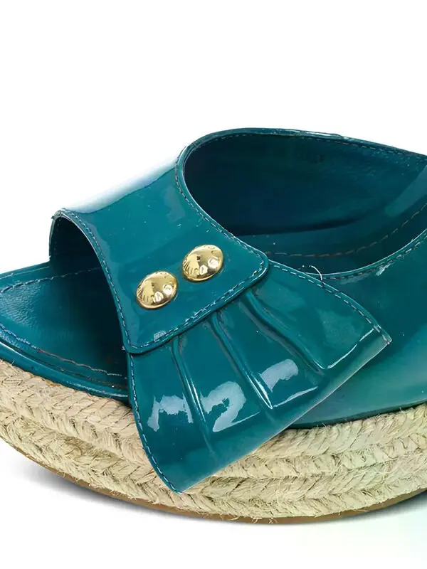 LOUIS VUITTON 120mm Leather Sandals