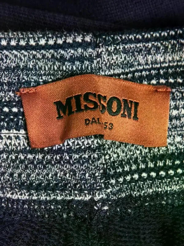 Missoni Drawstring Cotton Trousers