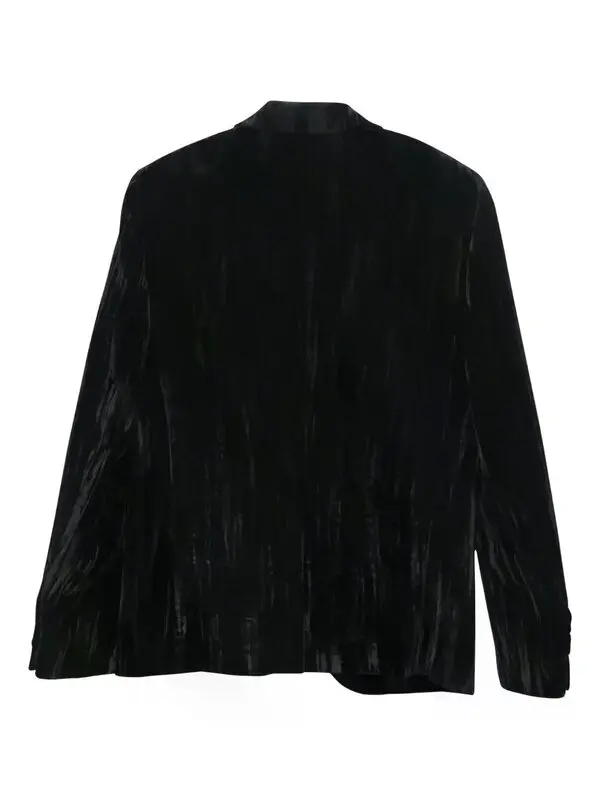 Saint Laurent Velvet Single-breasted Blazer