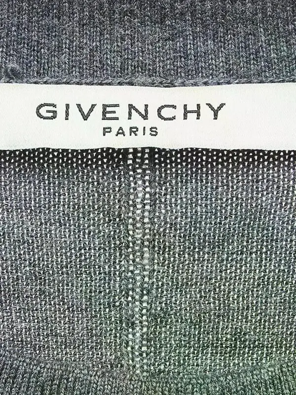 Givenchy Embroidered Wool Sweatshirt