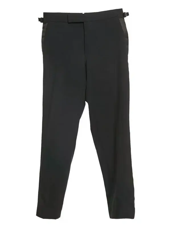 TOM FORD Vintage Wool Side-stripe Trousers