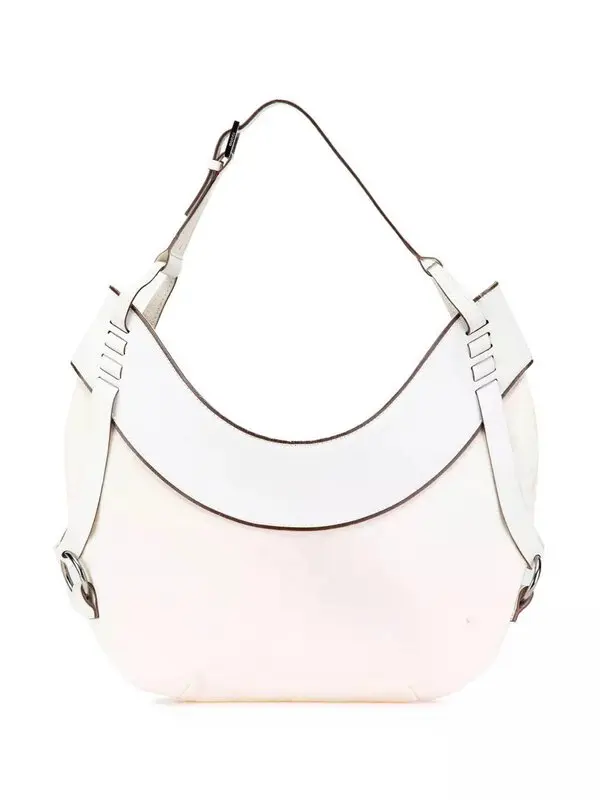 Gucci Gg Canvas Hobo Bag - White