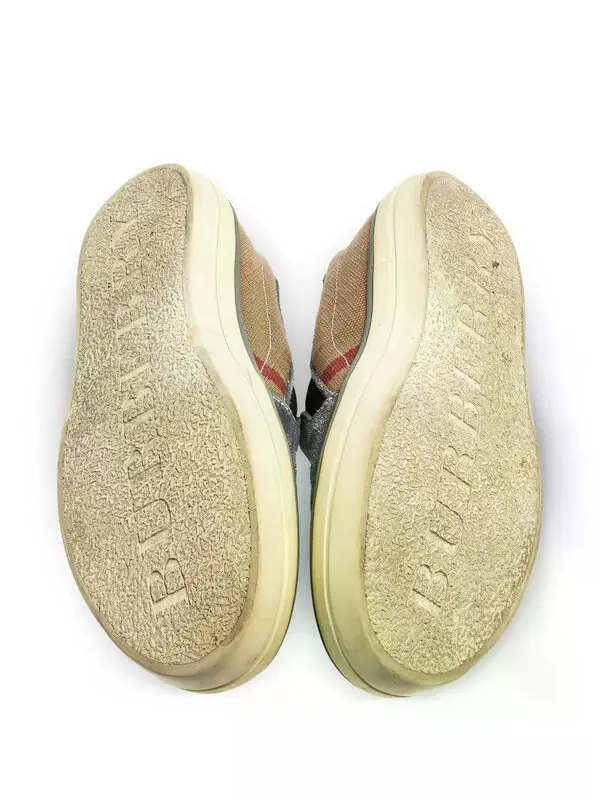 Burberry Suede Slip-on Sneakers