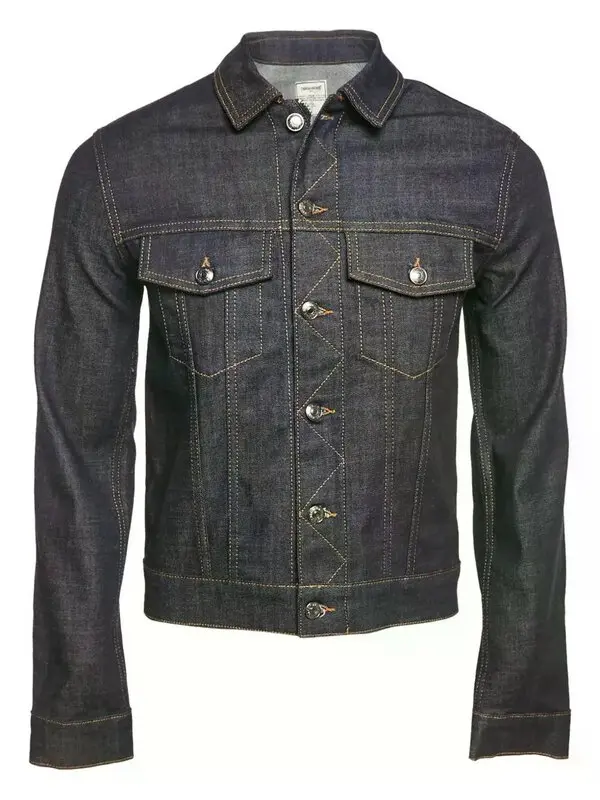 Zadig&Voltaire Buttoned-front Denim Jacket