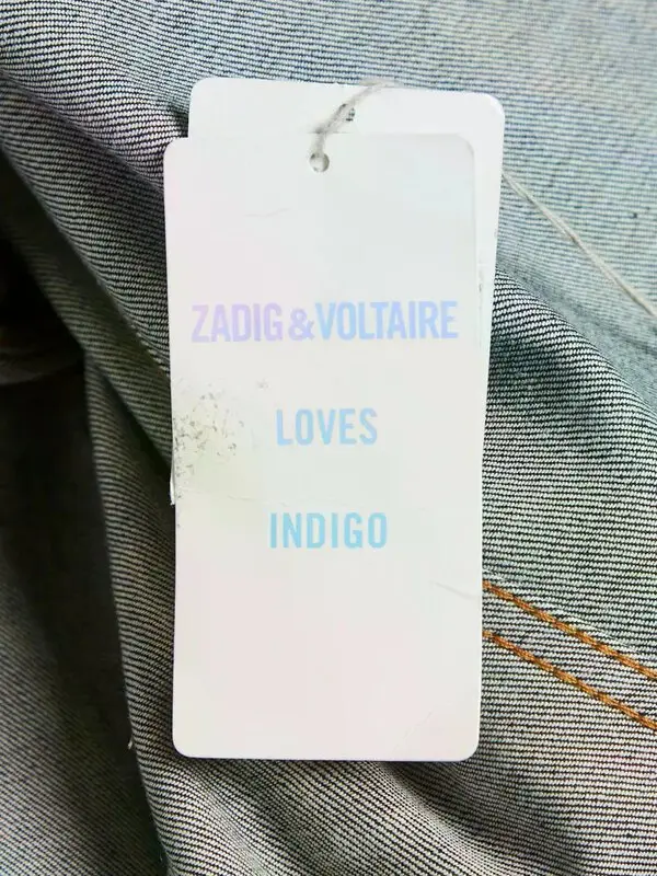 Zadig&Voltaire Buttoned-front Denim Jacket