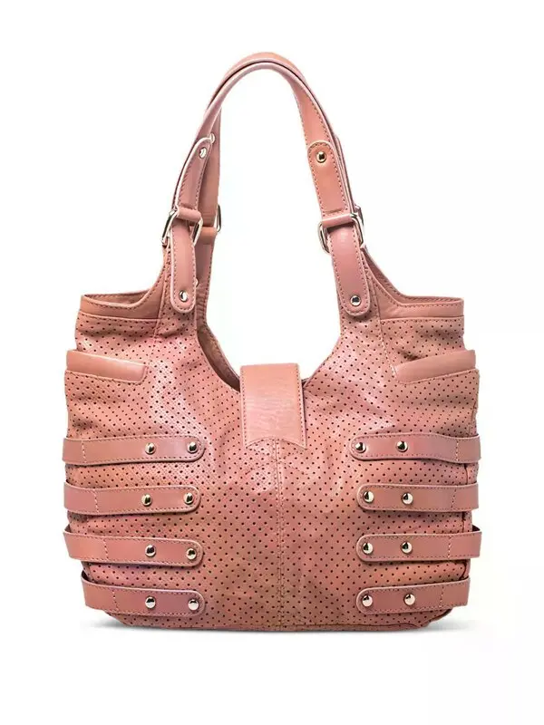 JIMMY CHOO Perforated Shoulder Bag