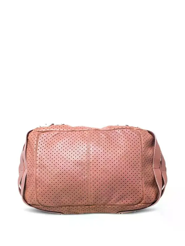 JIMMY CHOO Perforated Shoulder Bag