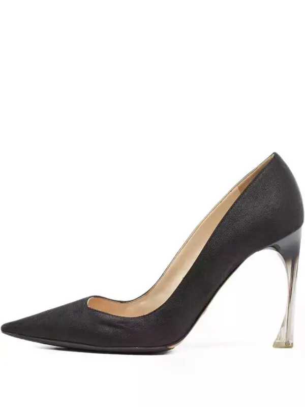 Dior 105mm Pointed-toe Clear-heel Pumps