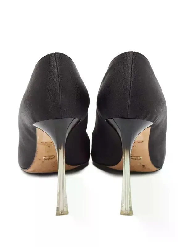 Dior 105mm Pointed-toe Clear-heel Pumps