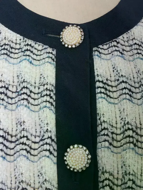 RENATO BALESTRA Patterned Knit Jacket