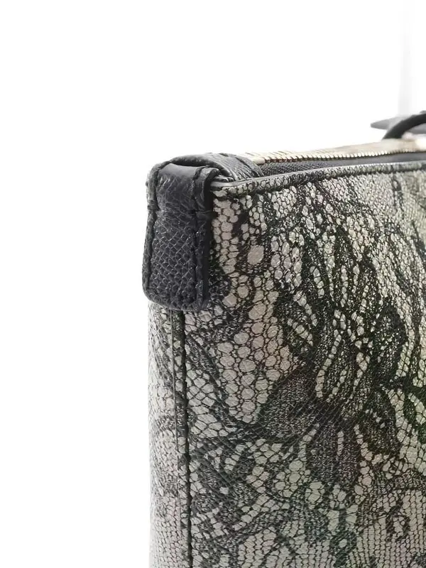 Dolce & Gabbana 2000s Lace Pattern Tote Bag
