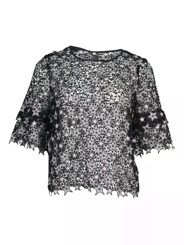 Sandro Guipure-lace Top