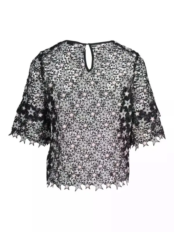 Sandro Guipure-lace Top