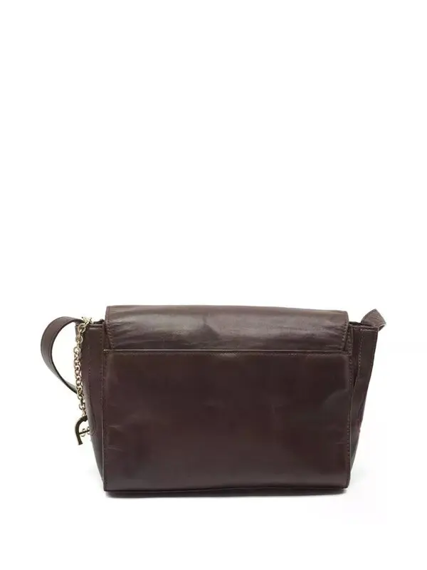 AIGNER Leather Flap Bag