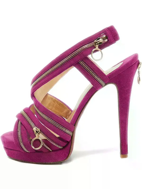 CHRISTIAN LOUBOUTIN 130mm Heeled Sandals - Purple