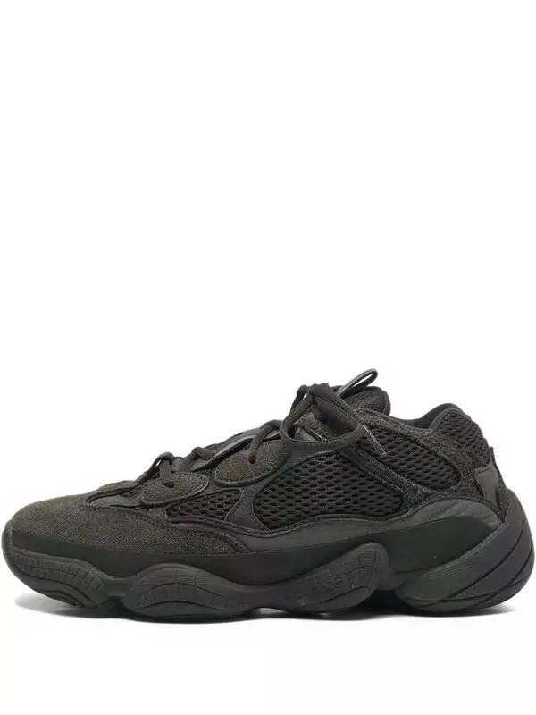 ADIDAS X YEEZY 500 Mesh-paneled Sneakers - Black