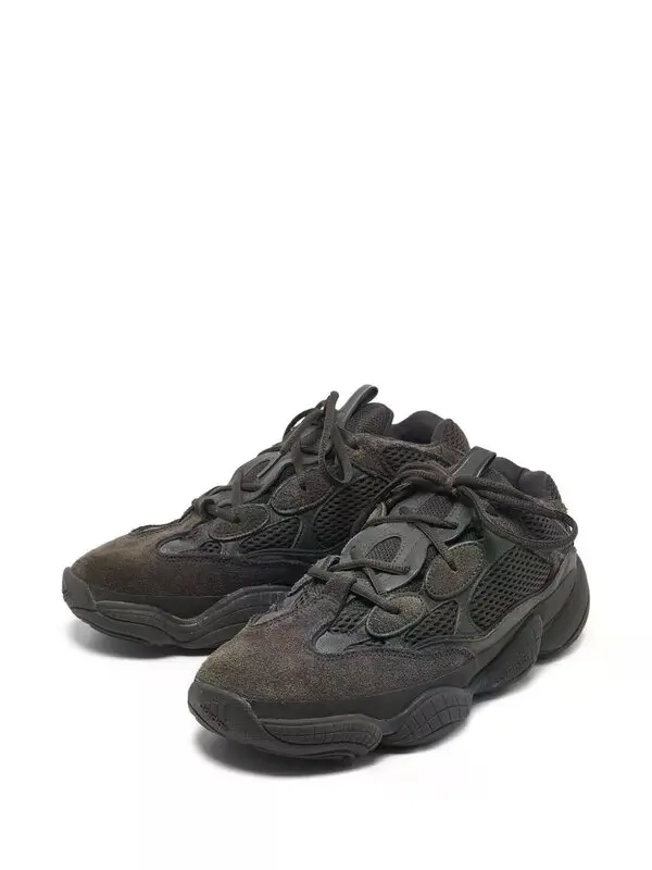 ADIDAS X YEEZY 500 Mesh-paneled Sneakers - Black