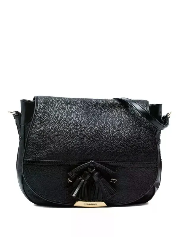 Burberry Grained Leather Maydown Shoulder Bag