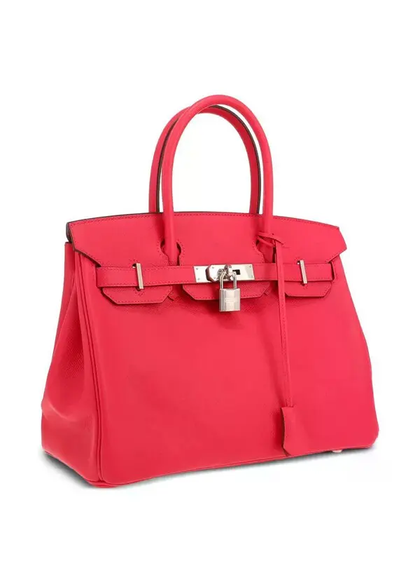 Hermès Birkin 30 Leather Handbag - Red