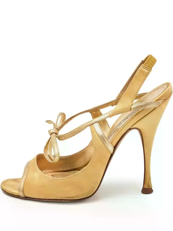 Manolo Blahnik 115mm Strappy Sandals